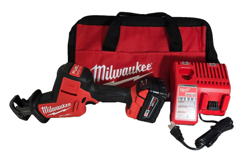 Milwaukee 2719-20 - M18 Hackzall Reciprocating Saw w/Battery, Charger ...