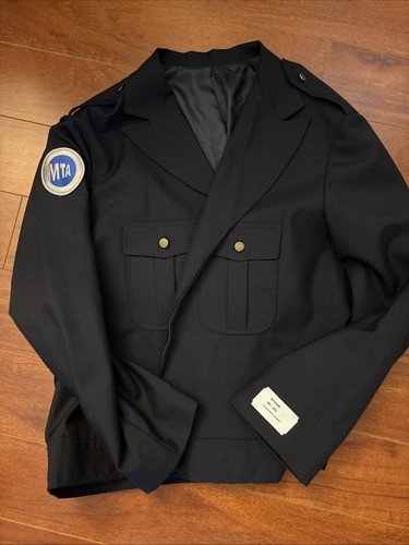 Vintage MTA New York City Uniform Jacket 48/RG | eBay