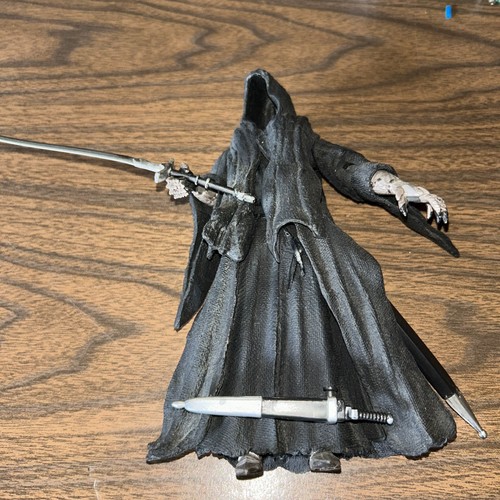 2001 LOTR Witch King Ringwraith Fellowship of the Ring Toy Biz Figure ...