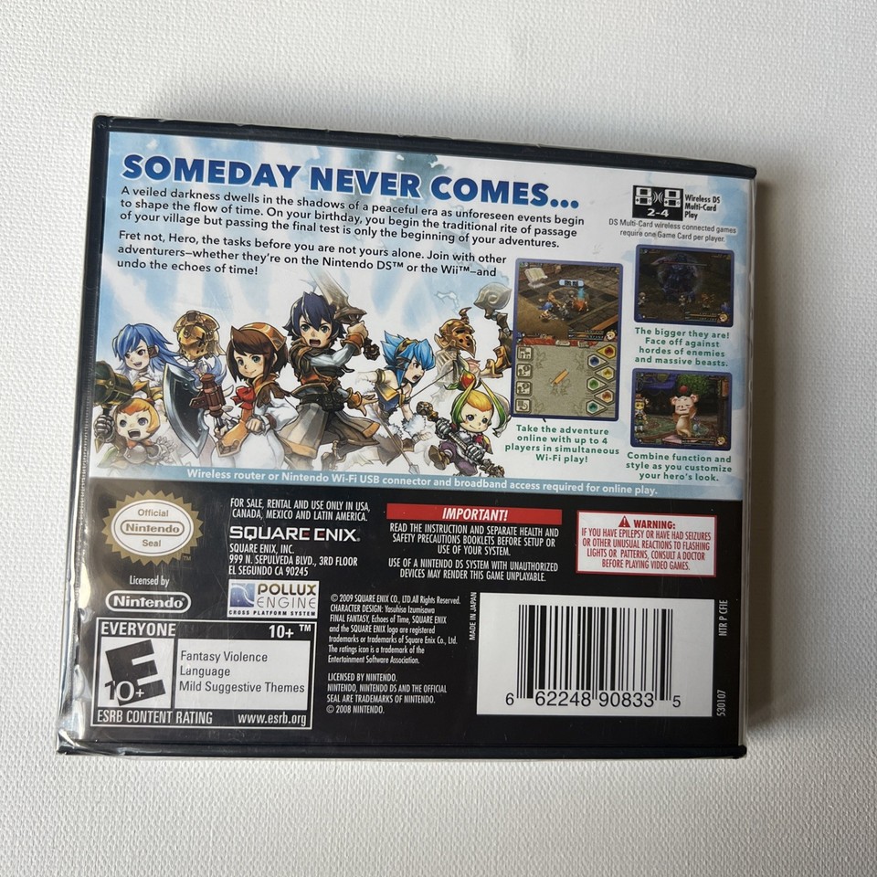 Final Fantasy Crystal Chronicles: Echoes of Time - Nintendo DS ...