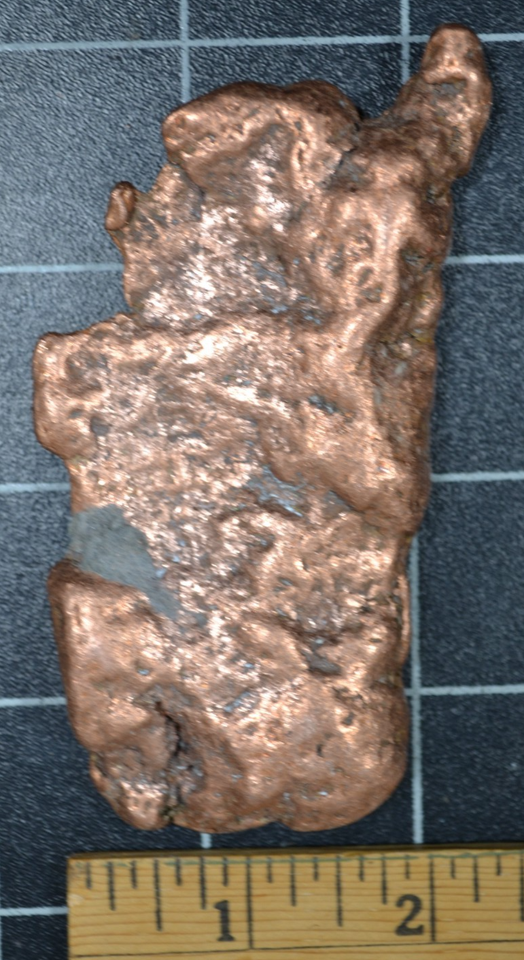 KEWEENAW MICHIGAN NATIVE COPPER - TUMBLED AND POLISHED- VEIN COPPER ...