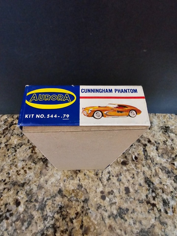 Cunningham Phantom Model Kit AURORA No. 544-79 Vintage MIB NEW Unbuilt ...