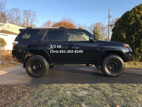 4th 5TH GEN TOYOTA 4RUNNER 3" FRONT 2" REAR LIFT LEVEL KIT FITS XREAS ...
