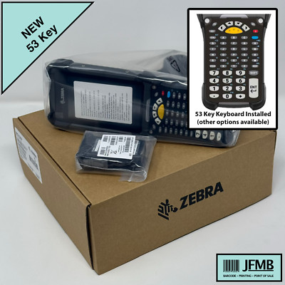 NEW ZEBRA MC9300 MC930B Barcode Scanner 1D / 2D Android LONG EXTENDED ...