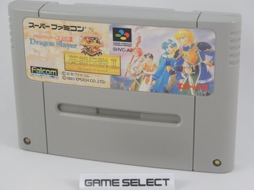 Dragon Slayer Eiyuu Densetsu II 2 Nintendo Super Famicom SNES JP ...