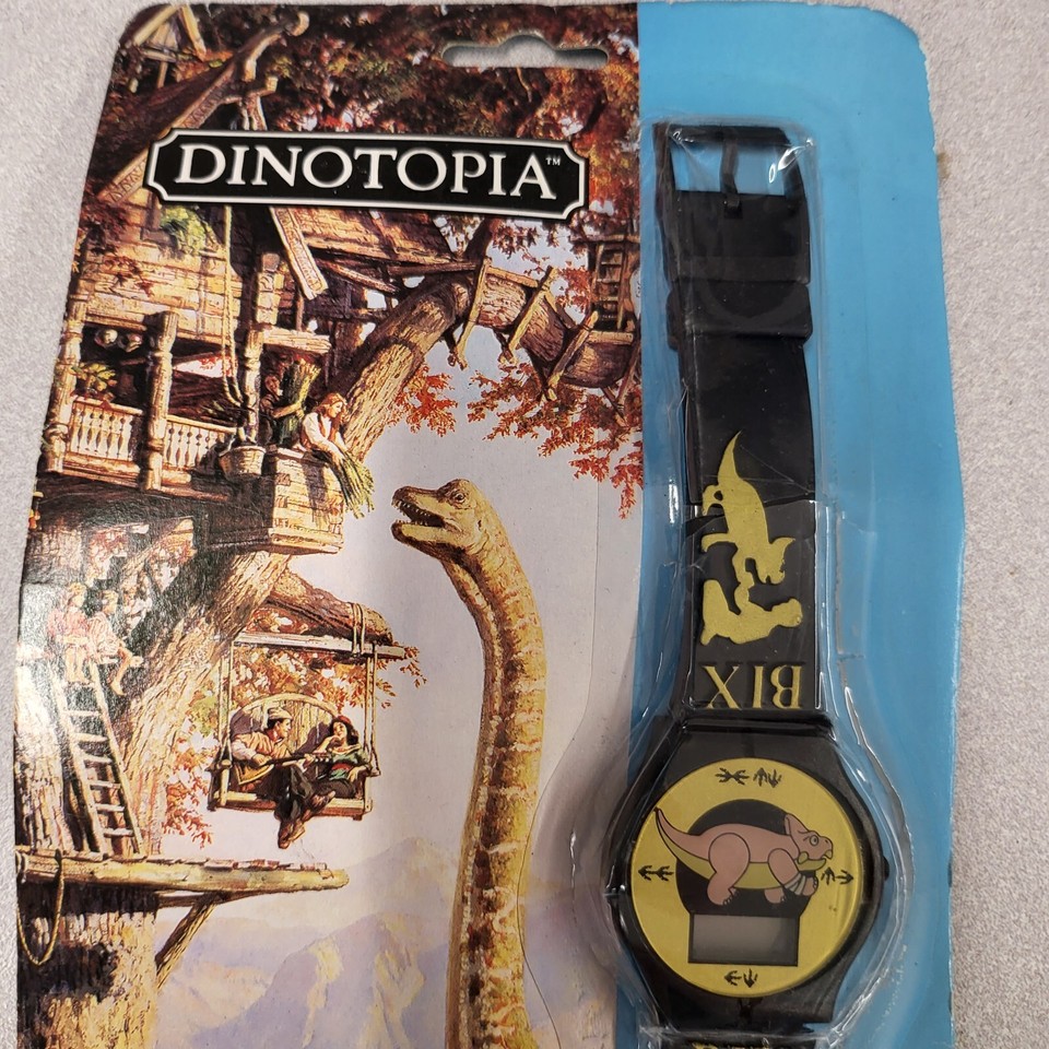 Bix Vintage Dinotopia Stegosaurus Dinosaur Black and Gold Unisex ...