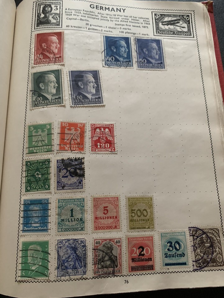 Old Stamp Album | eBay UK