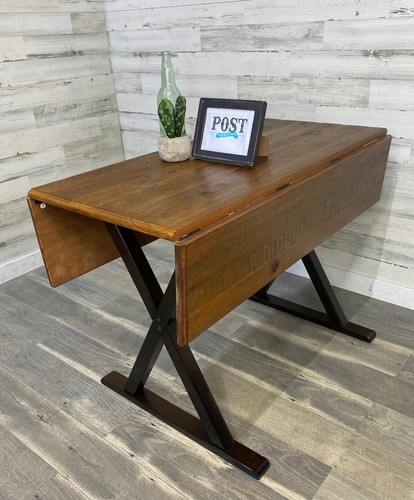 Rustic Drop Leaf Dining Table | eBay