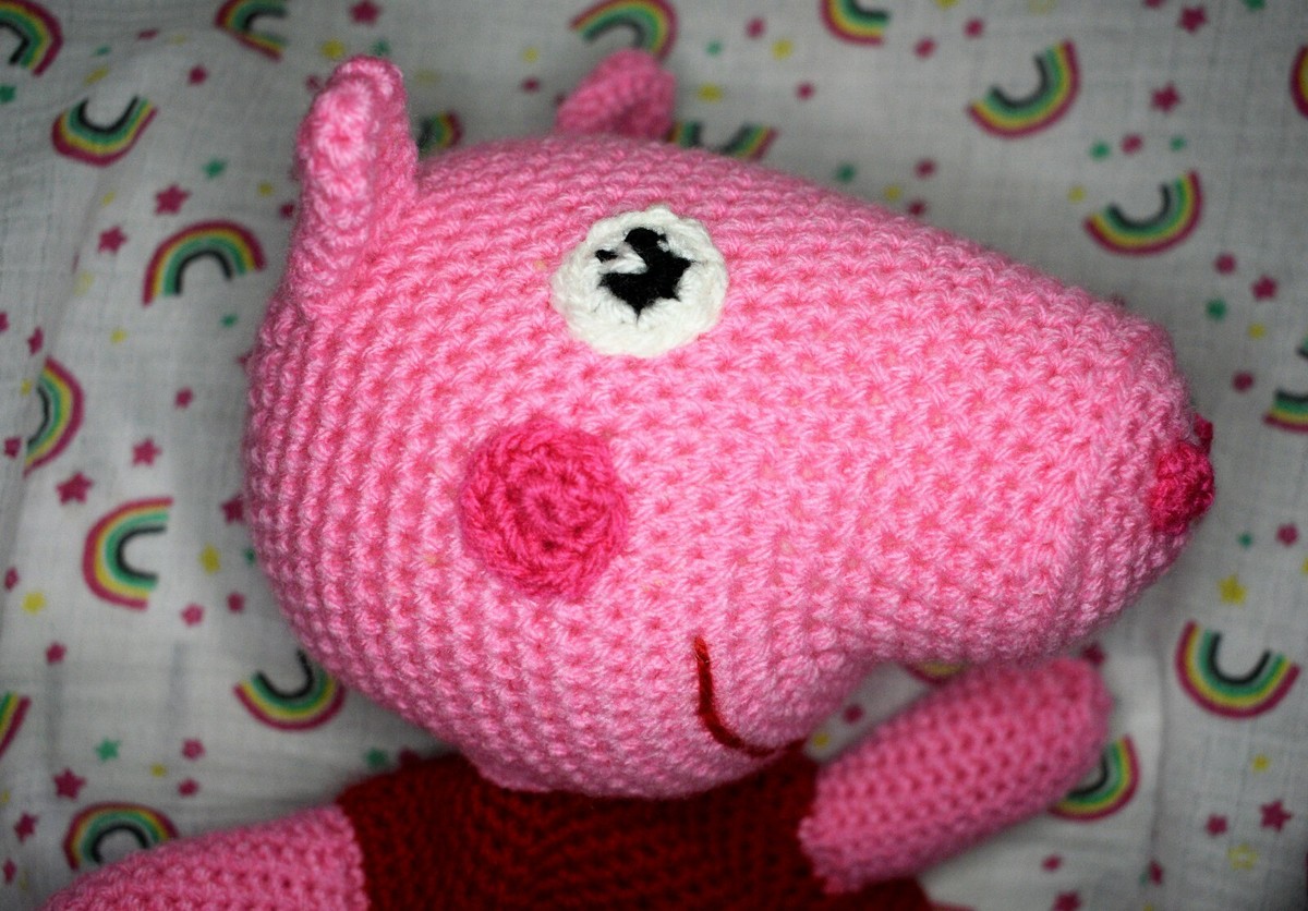 Peppa Pig Amigurumi Crochet Peppa Pig Crochet Pattern This Is Not A