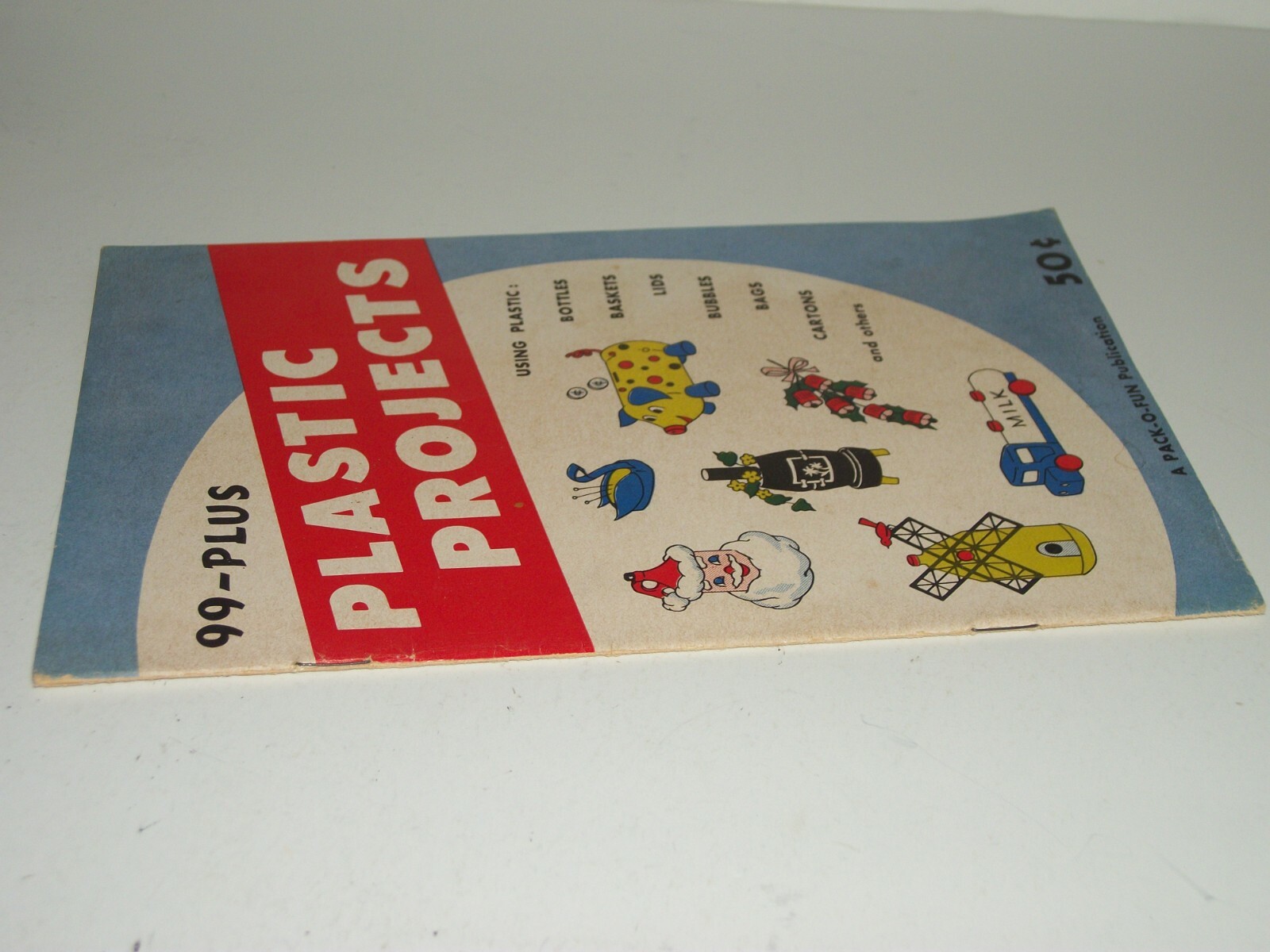 1964 PLASTIC PROJECTS Pack-O-Fun Recycling Kid's Crafts Clapper ...