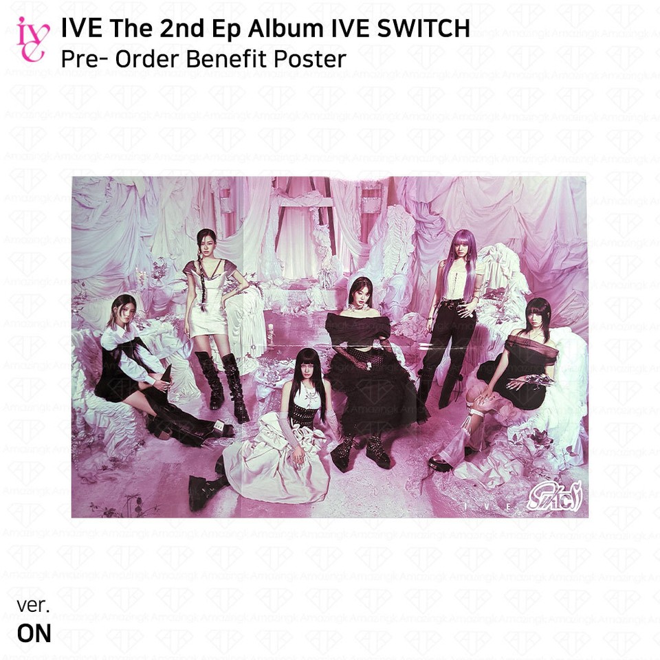 IVE 2nd EP Album IVE SWITCH Official Photocard Postcard Heart Card Poster KPOP | eBay