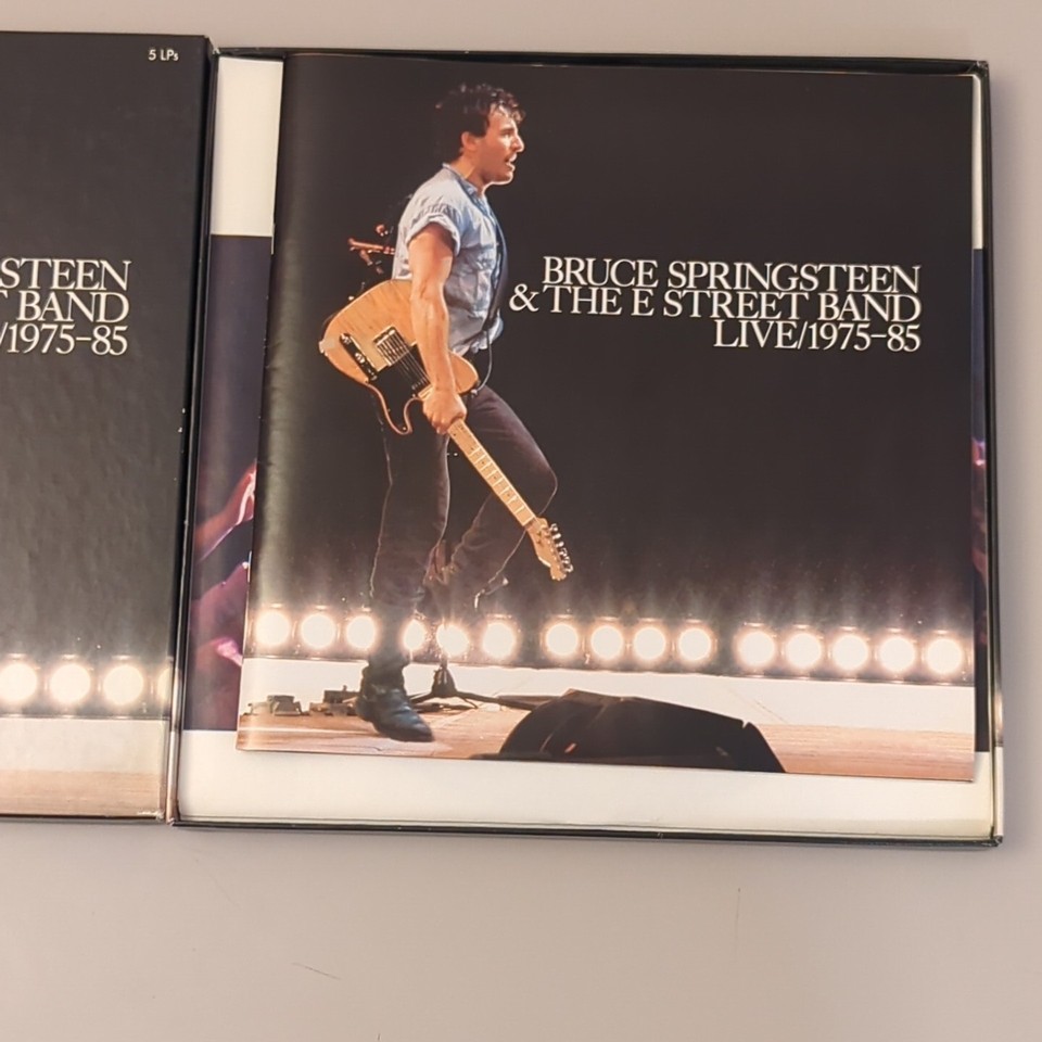 Bruce Springsteen The Street Band Live 1975-85 LP Vinyl 5 Record Box ...