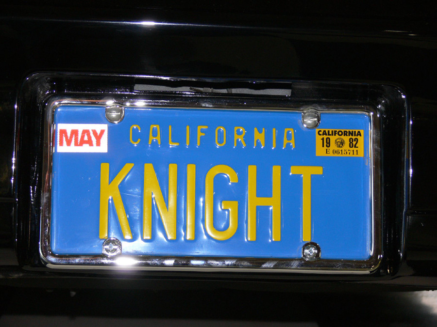 Knight Rider | '82 Trans Am | KITT | KNIGHT | STAMPED Replica Prop ...