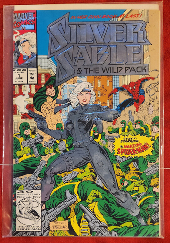 Marvel Comics Silver Sable and the Wild Pack #1 1992 | eBay
