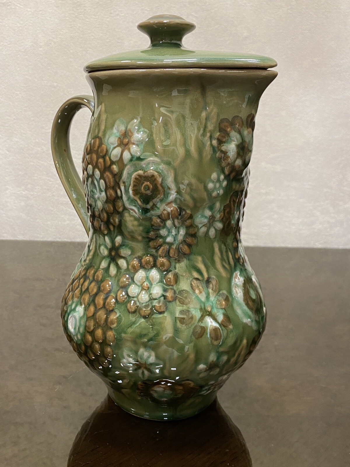 RARE Vintage Soviet Water JUG WASSERKRUG PICHET Ceramics LKSF with Cups ...