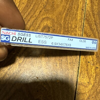 Nachi SGESS List7572P Drill ESS 6.9 mm | eBay