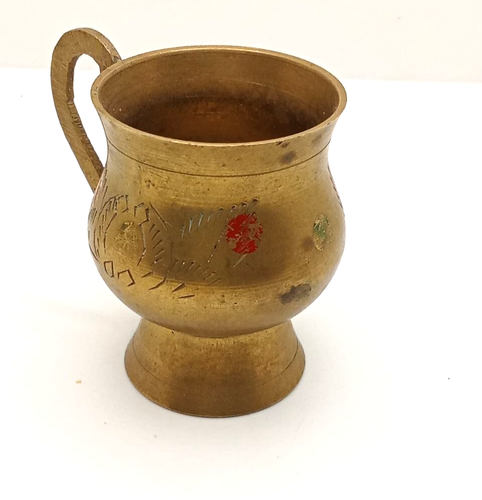 RARE OLD Ancient Bronze Roman Bronze Goblet Cup Home Decoration | eBay