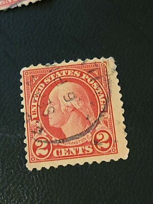 Old Vintage US GEORGE WASHINGTON 2c Red STAMP Used Unchecked - #4240 | eBay