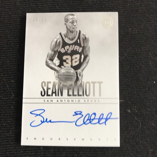 2018-19 Encased Sean Elliott Endorsements Autograph Auto 98/99 Spurs | eBay