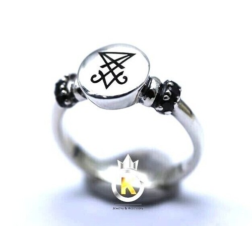 Minimal Lucifer Ring Sigil of Lucifer Women Lucifer Ring Silver 925 | eBay