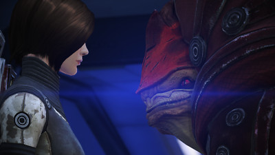 Anime Video Games CGi Mass Effect Wrex Commander Gaming Mat Desk 8890 ...
