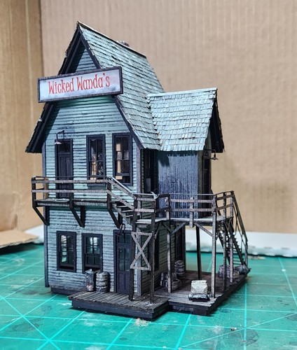 Ho Scale Hon3 Bar Mills New Build Of Wicked Wanda's With Added Details ...