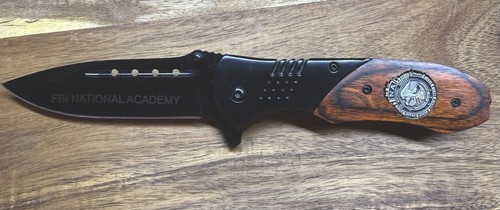 FBI National Academy Knife Pewter | eBay