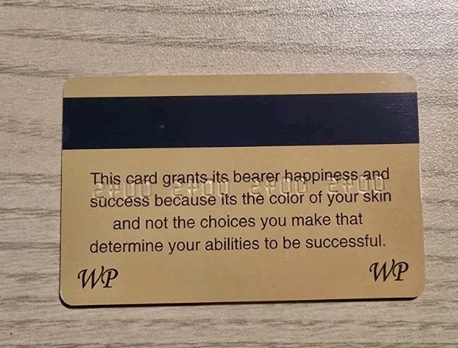 Gold W. Privilege Cards | Novelty Joke Cards | MAGA Trumps Everything ...