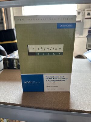 Niv Thinline Bible : This Portable, Extra-Thin Edition of the Bible Is ...