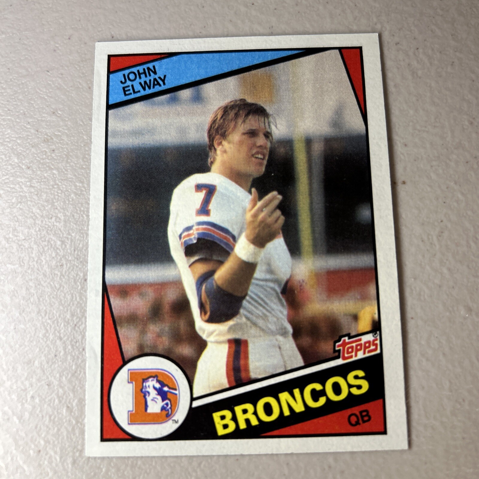 1984 Topps - #63 John Elway (Rookie Card) | eBay