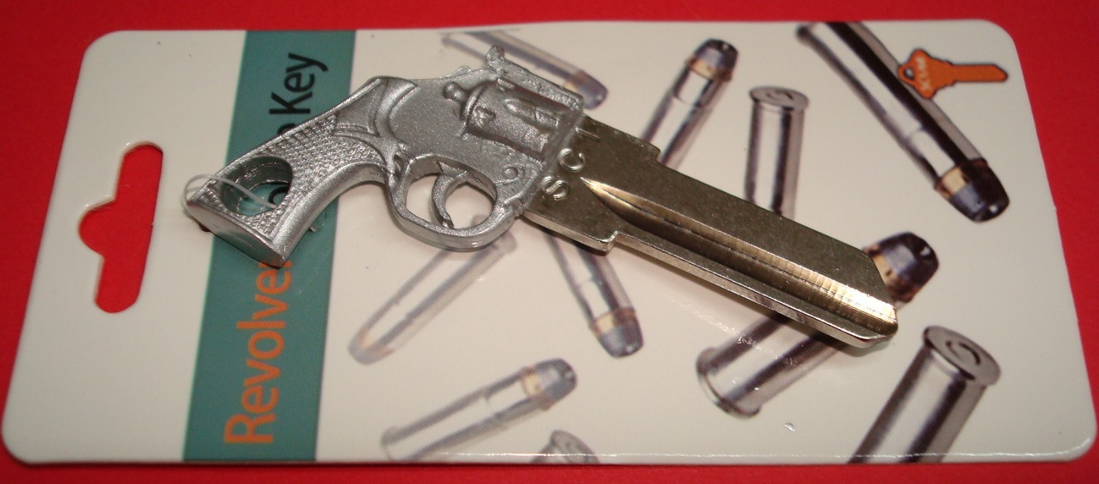 Cool Gun Key Revolver Full 3D Metal Mold Handgun Key Blank Schlage SC1 ...