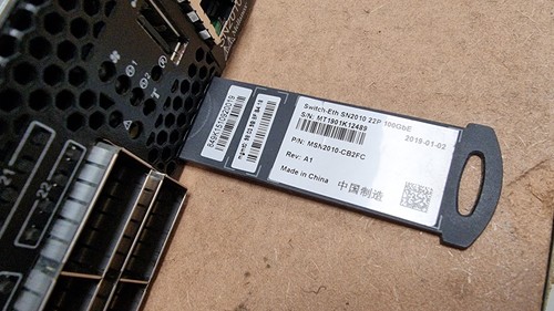 Mellanox SN2010 18 Port 25Gb SFP28 4x 100Gb QSFP28 Switch Onyx OS 3.10. ...