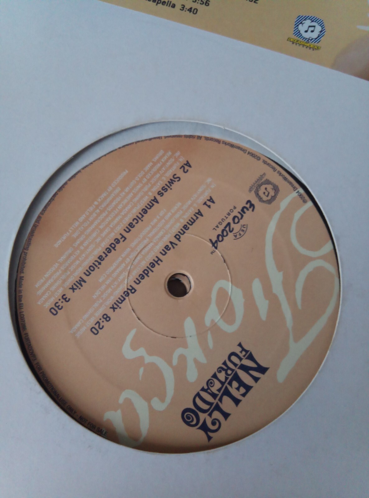 Nelly Furtado - Forca Remix 2x12" Vinyl Euro 2004 EX VG House ...