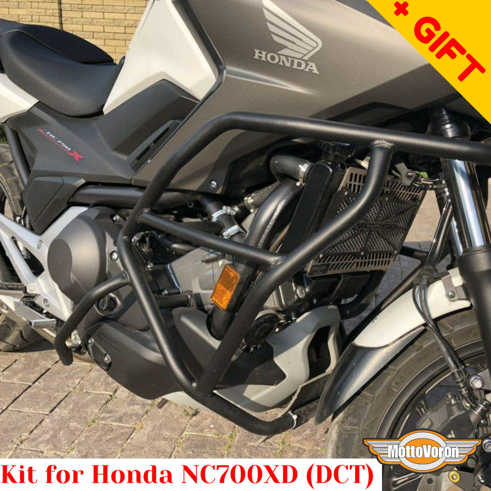 For Honda NC700X Engine guard NC700XD Rear rack Kit Crash bars NC700 X ...