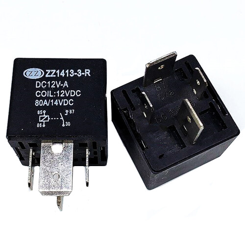 2PCS ZZ1413-3-R DC12V-A 12VDC Automotive Relay 80A 14VDC 4Pins | eBay