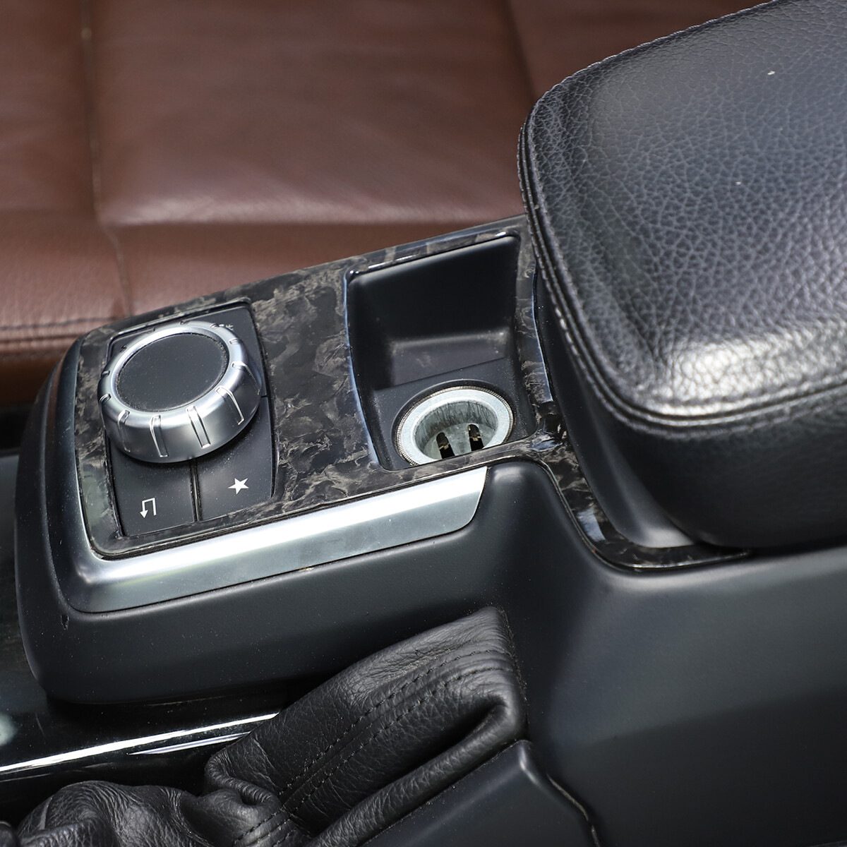 Forging Carbon Inner Center control mode panel For Benz G350 G500 G63 ...