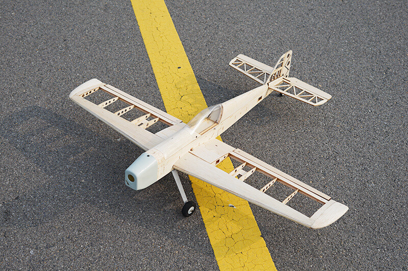 RC Model Airplane Balsa Wood Fixed Wing F3A Sports Aircraft KIT ...