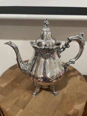 Tea/Coffee Pots & Sets - Baroque Silver Plated