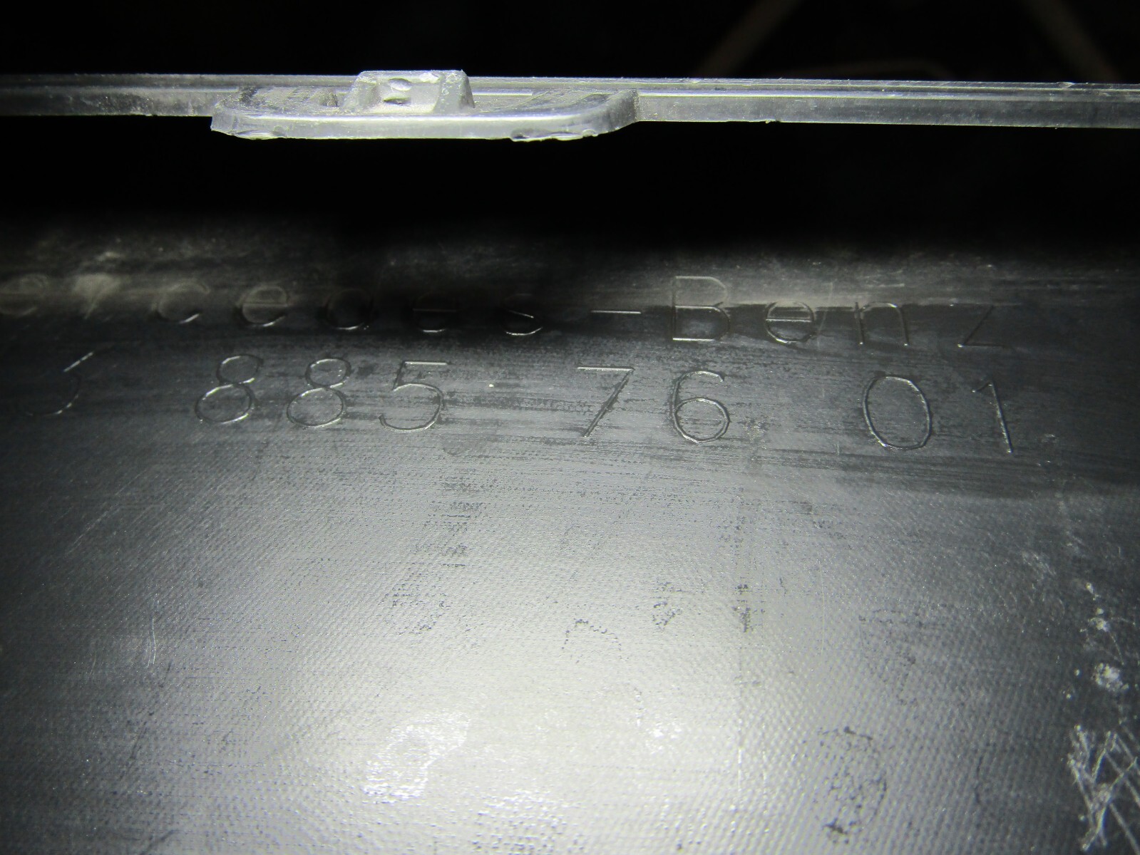 2021 MERCEDES EQB X243 FRONT BUMPER LOWER SPOILER GENUINE A2438857601 ...