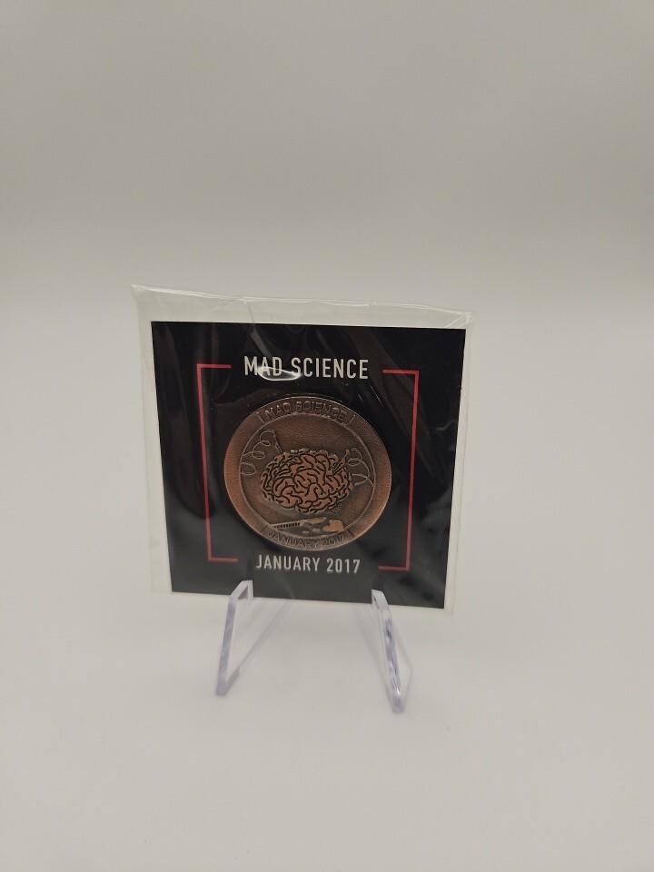 New Sealed Loot Crate Pin Mad Science January 2017 | eBay