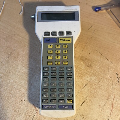 A.C. Nielson Telxon White Wireless Handheld LCD Display Bar Code ...