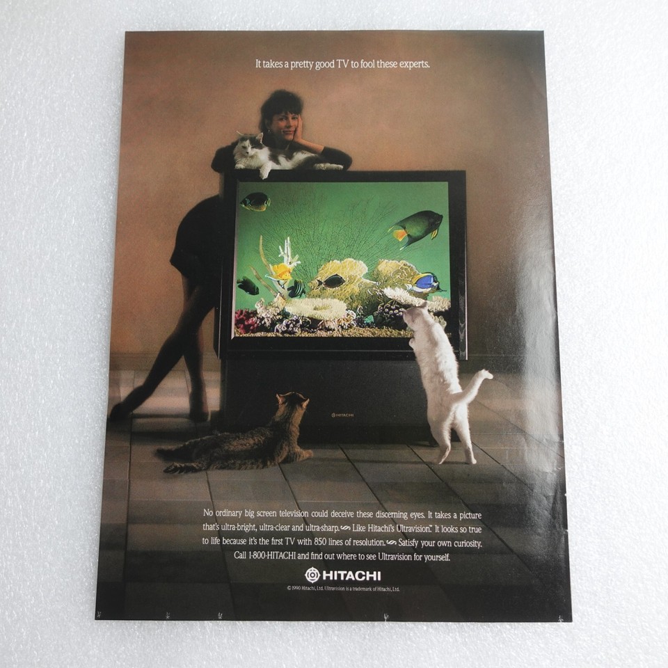 Vintage Print Ad Gitano Socks And Hitachi Sports Illustrated Aug 20 ...