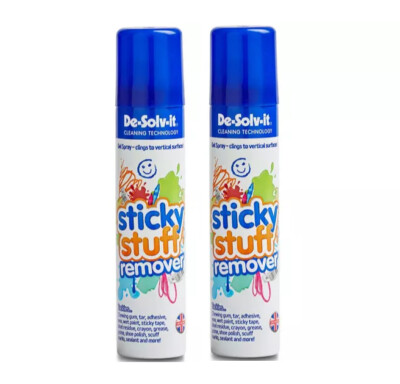 Sticky Stuff Remover Spray Gel De Solv It 200ml Gel Label Remover x ...
