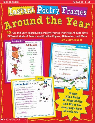 Instant Poetry Frames Ser.: Around the Year : 40 Fun and Easy ...