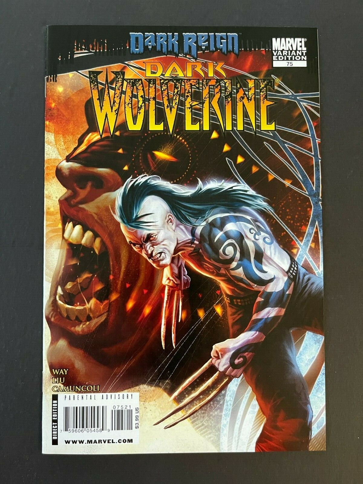 Dark Wolverine #75 - Variant Cover 1:15 (Marvel, 2009) NM/MINT | eBay