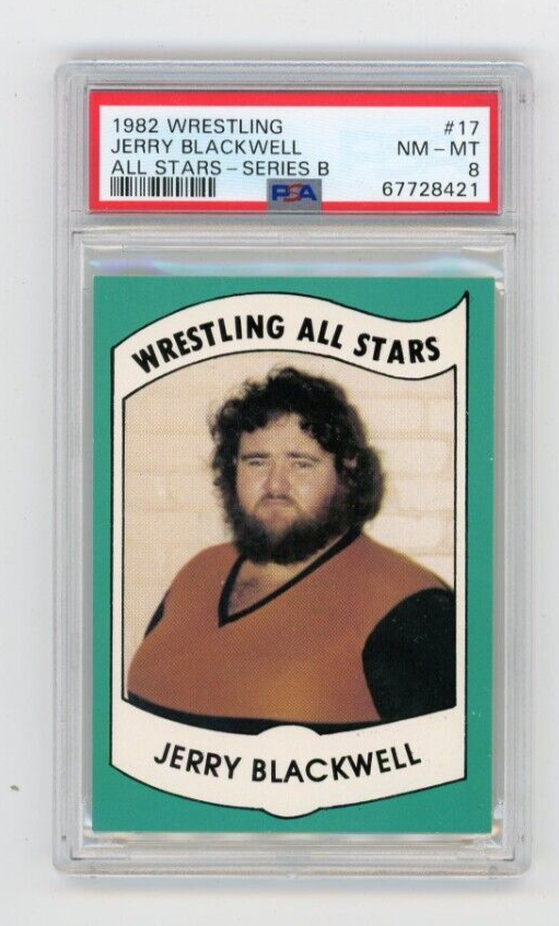 1982 Wrestling All Stars Series B #17 JERRY BLACKWELL - PSA 8 NM/MT | eBay