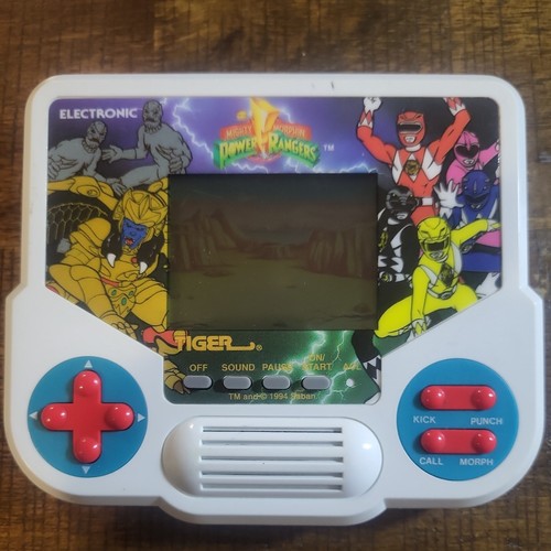 Tiger Electronics 1988 Mighty Morphin Power Rangers-Tested/Working-As ...