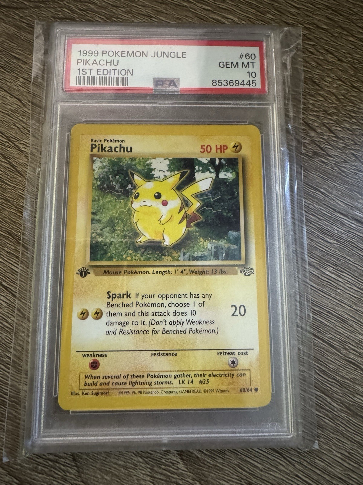 Pikachu 1999 Jungle #60/64 1st Edition Price Guide - Sports Card Investor