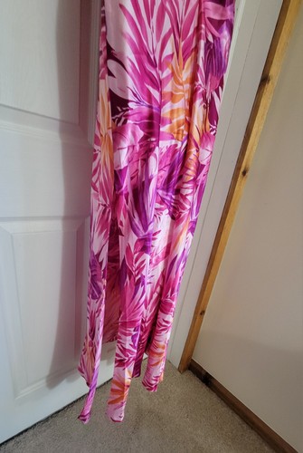 Fredericks Tropical Long Gown Size Large | eBay