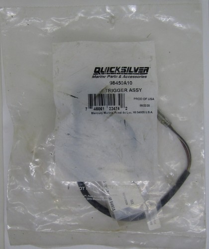 New Quicksilver Mercury Marine Boat OEM Trigger Assembly Part No ...